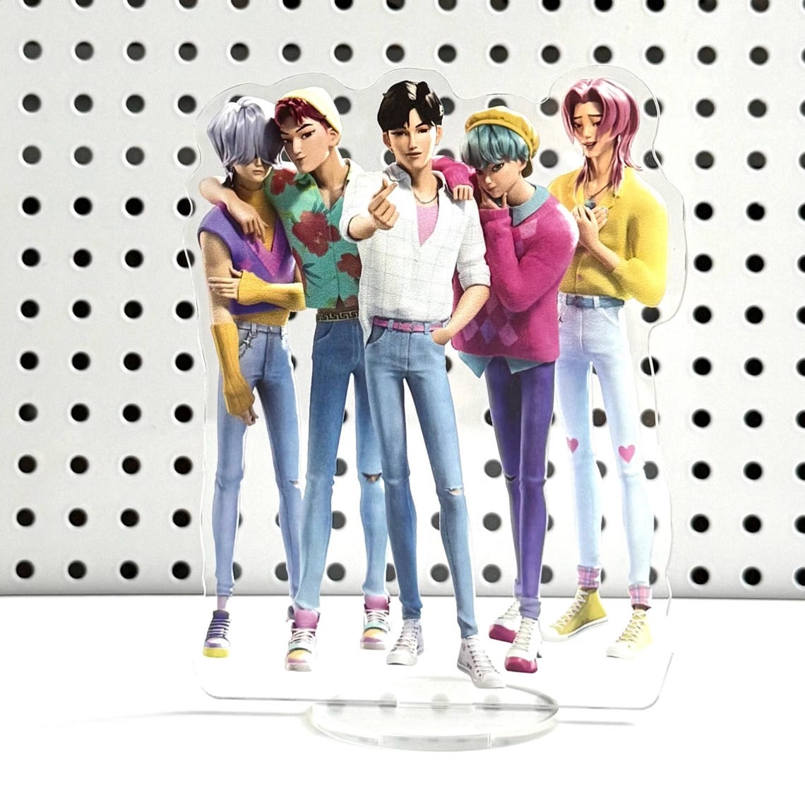 K-pop Demon Hunter Acrylic Standee, Double-sided Standee, Zoey, Rumi ...