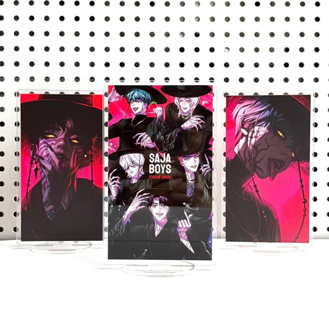 K-pop Demon Hunter Acrylic Standee, Double-sided Standee, Mira, Zoey ...