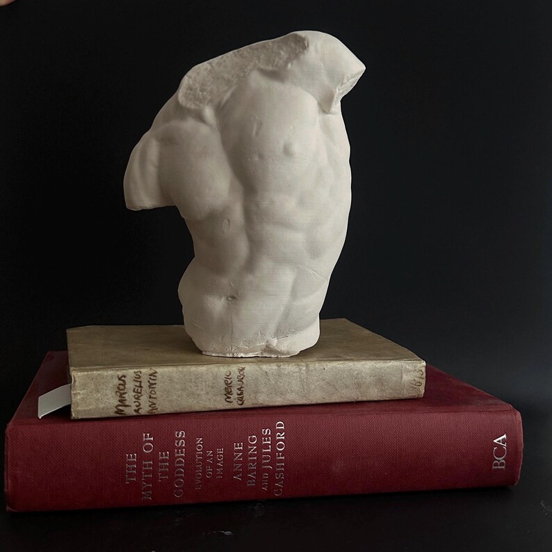 Gaddi Torso Sculpture | Plaster Classical Statue | Museum-quality Roman ...