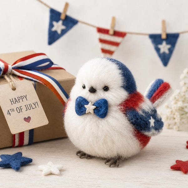 Felt Birds Patriotic - Etsy