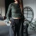 Crochet Sweater Pattern PDF: Nora Forest Meadow Lace Yoke (english) - Etsy
