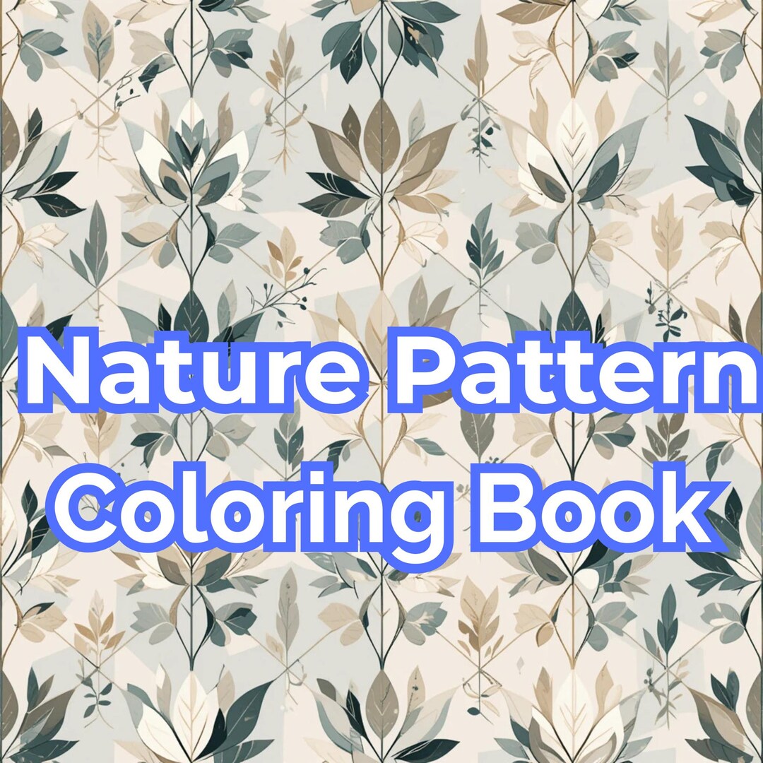 Pattern Coloring PDF Geometric Botanical Design Adult Coloring Pages ...