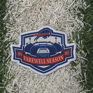 Buffalo Bills Farewell Patch - Etsy