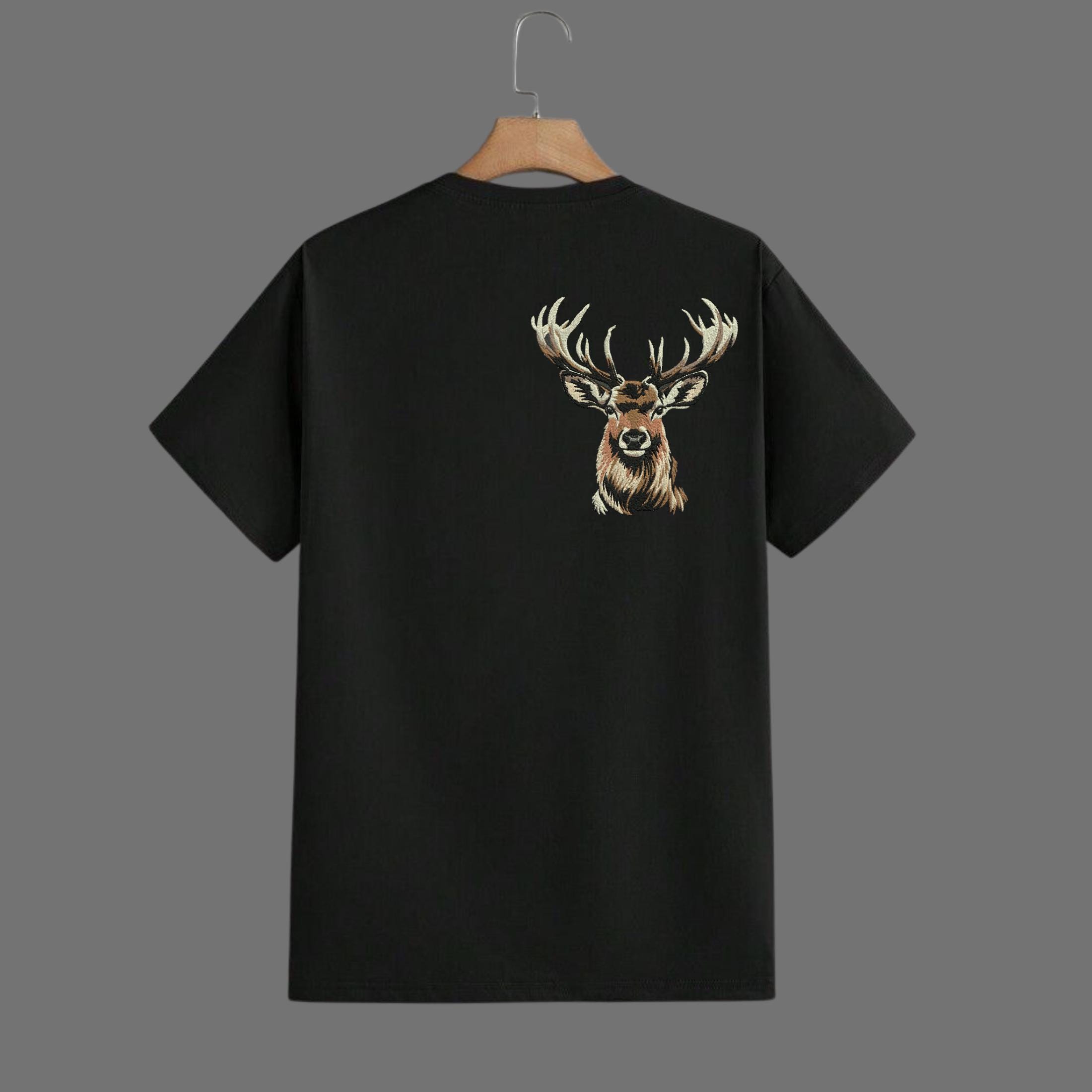 Deer Embroidery Design, Buck Head Embroidery, Christmas Deer Embroidery ...
