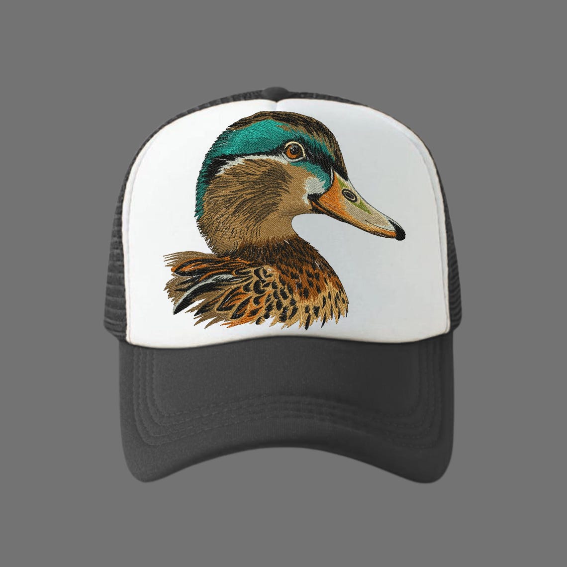 Floral Duck Machine Embroidery Design, Baby Ducks Embroidery Designs ...