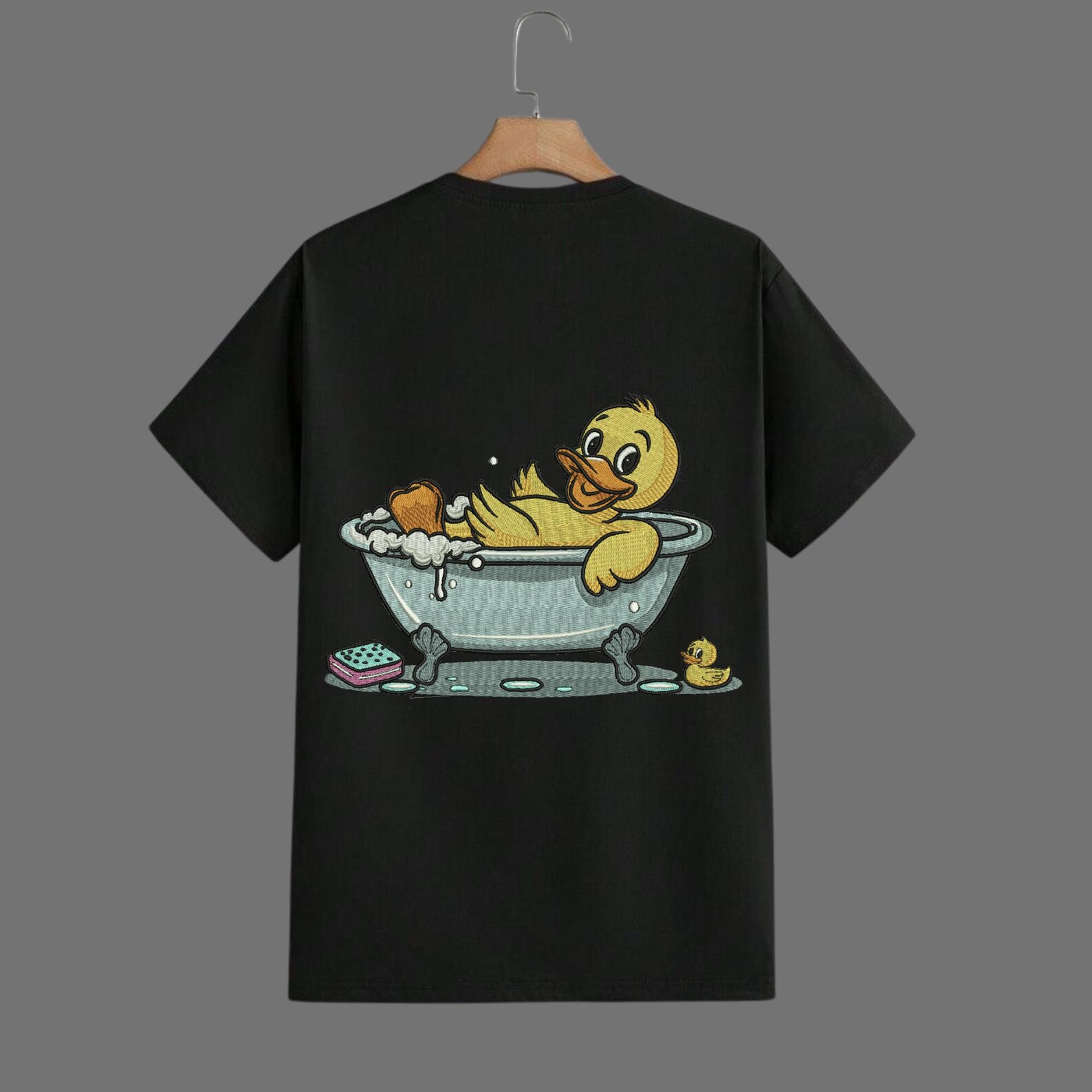 Floral Duck Machine Embroidery Design, Baby Ducks Embroidery Designs ...