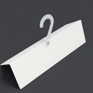 Plastic Hanging Swatch Header – Custom Fabric Sample Hanger Cards for ...