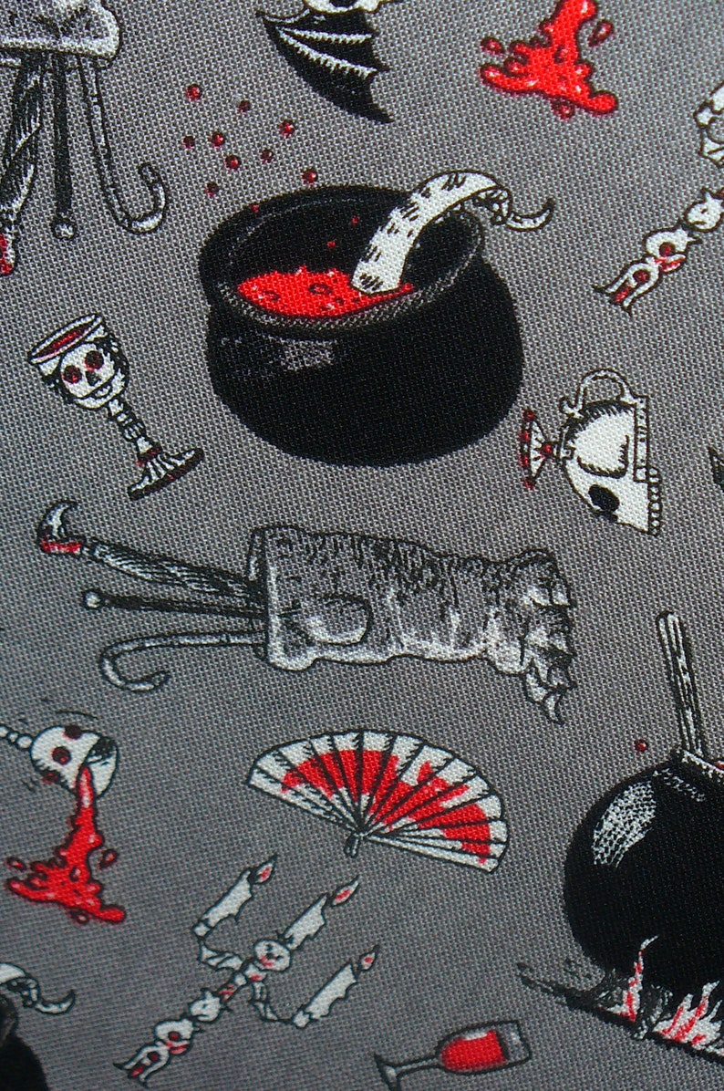 Oddities Fabric Oddities Icons by the Yard Elizabeth's - Etsy