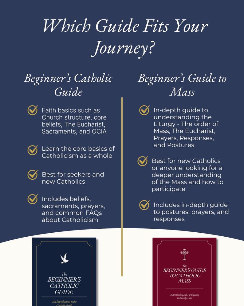 Catholic Mass Guide – Beginner's Liturgy Resource (PDF Download) - Etsy