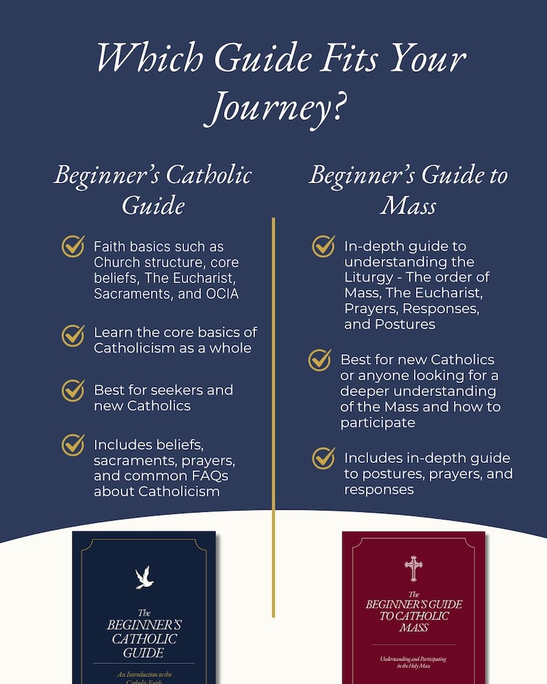 Beginner Catholic Guide | OCIA / RCIA Basics, Mass, Sacraments ...