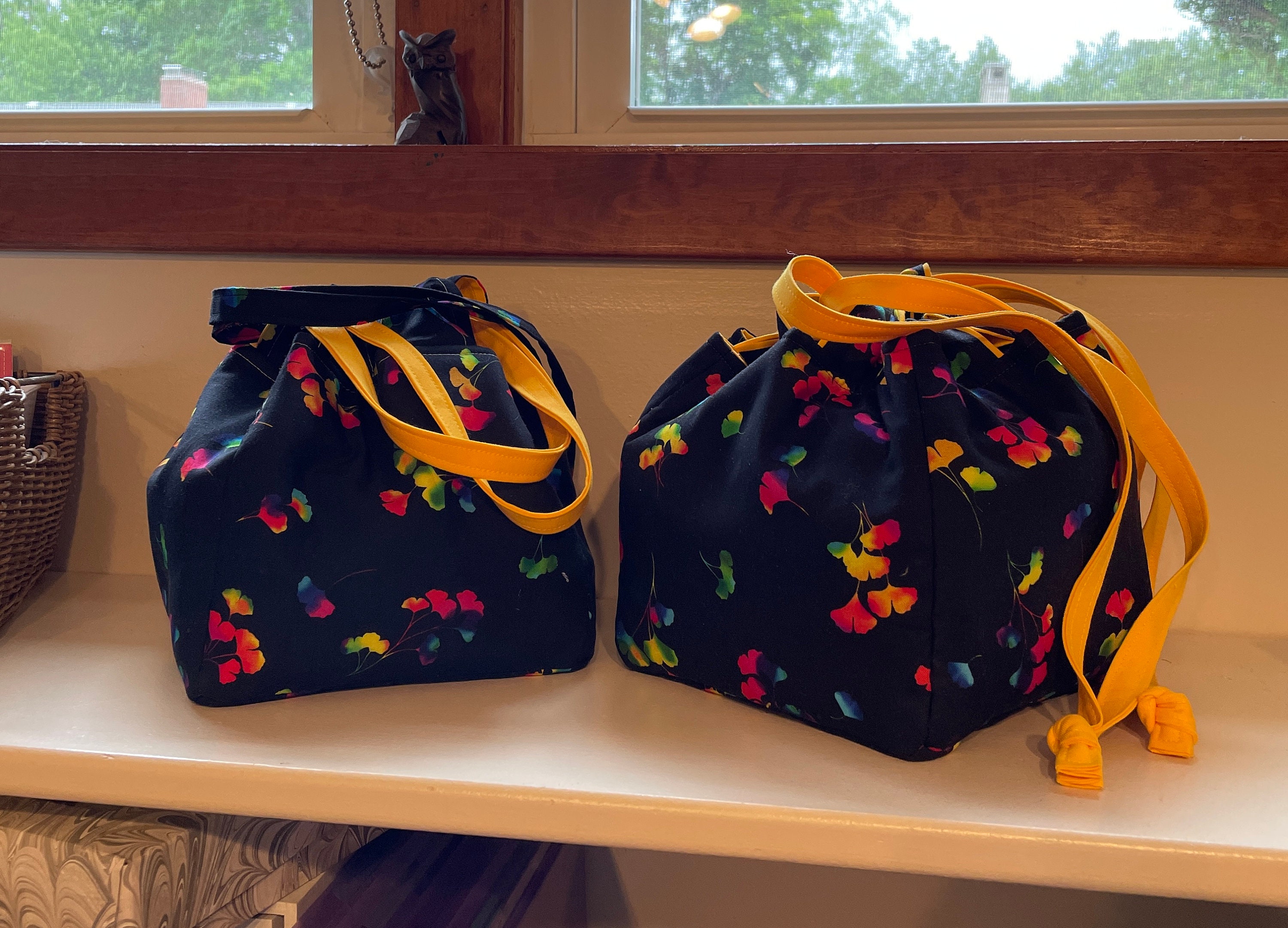 Ribbed Sewing Pattern Rice Bags