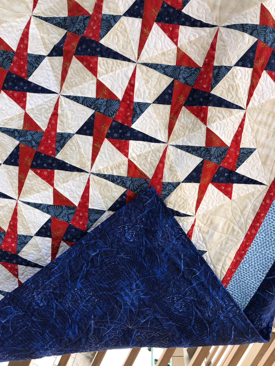 Handmade Quilt Starry Path - Etsy