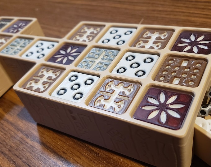 The Royal Game of UR Board, Minimalist Flat Boardgame, First Boardgame ...
