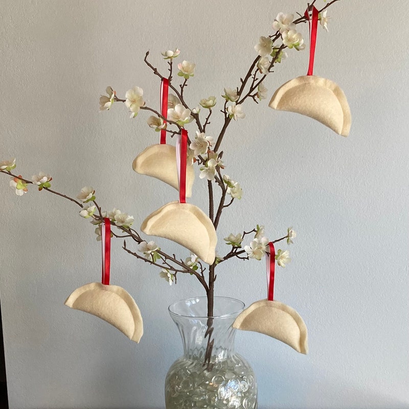 Felt Ornament Pierogi - Etsy