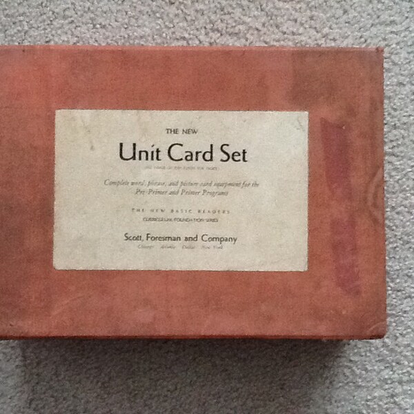 Set of Flash Cards - Etsy