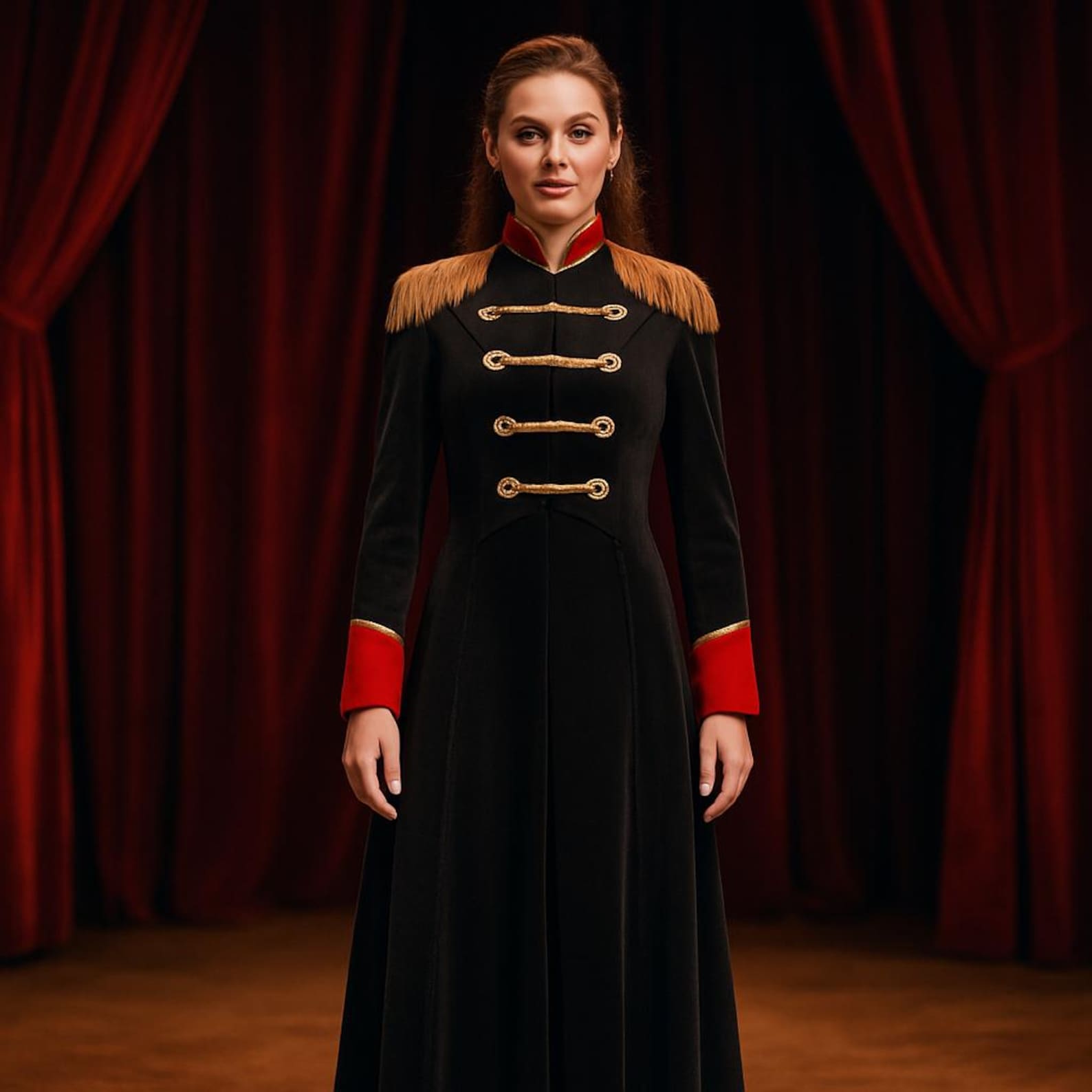 Women's Ringmaster Tailcoat: Gothic Cosplay Costume Jacket - Etsy