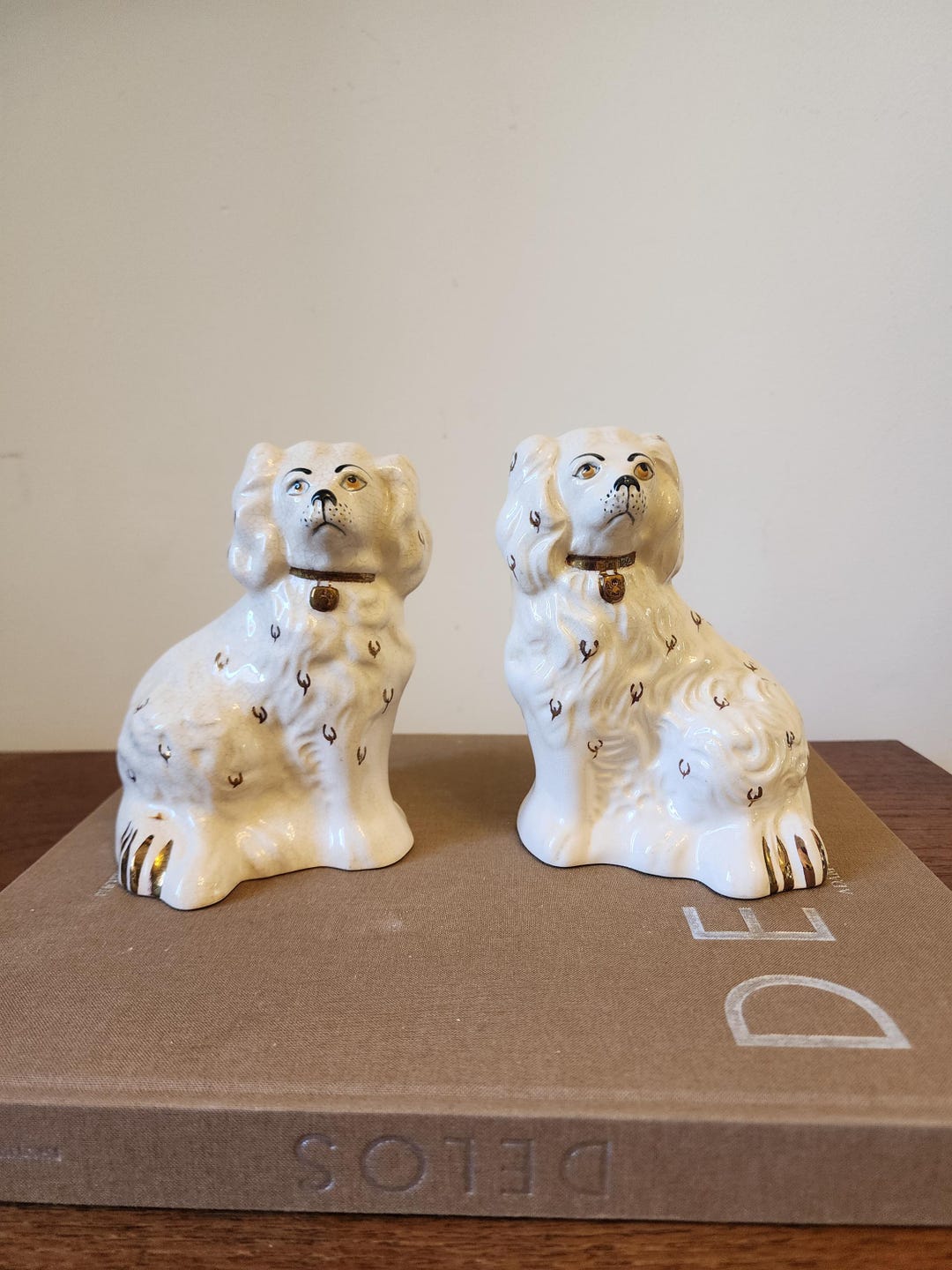 Beswick Staffordshire Dogs Pair, Vintage King Charles Spaniel Figurines ...