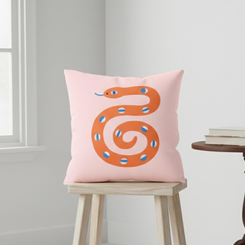 Snake Pillow - Etsy