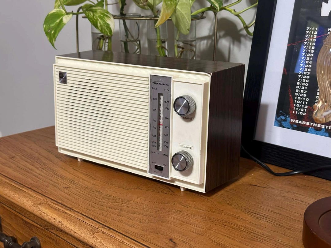 Vintage Bluetooth Radio - 1990s Realistic MTA-15 (radio Shack) - Etsy