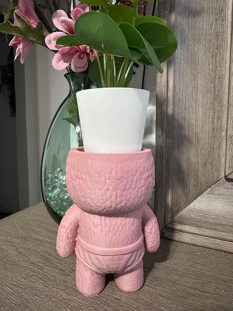 Grumpy Monster Pot Stand-3mf/stl File- 3D Printable - Etsy