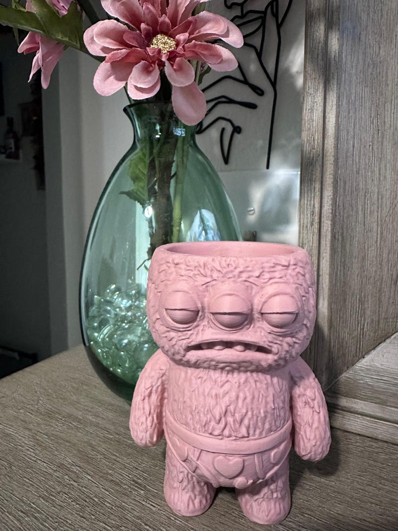Grumpy Monster Pot Stand-3mf/stl File- 3D Printable - Etsy