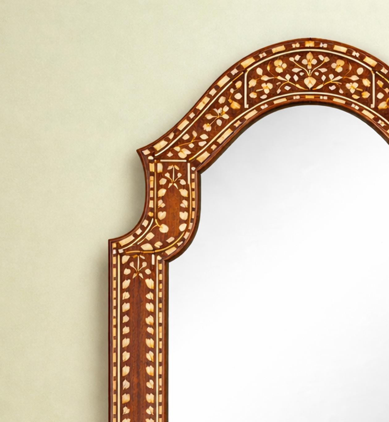 Handmade Bone Inlay Mirror Frame - Etsy