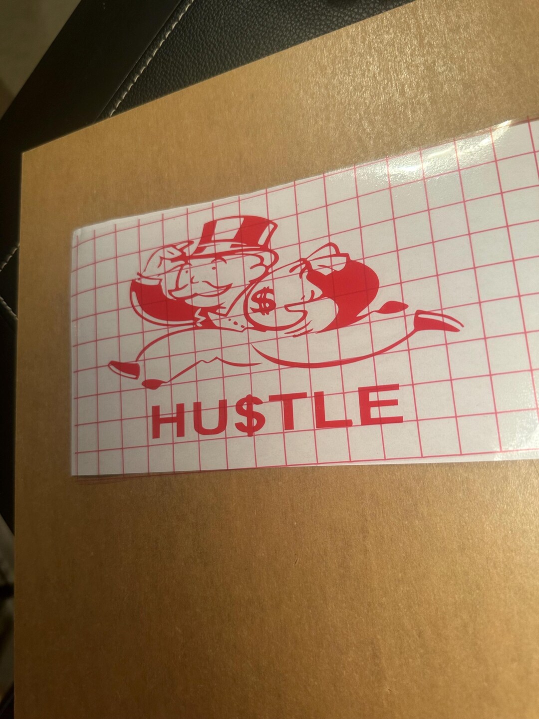 Mr Monopoly Hustle Decal - Etsy