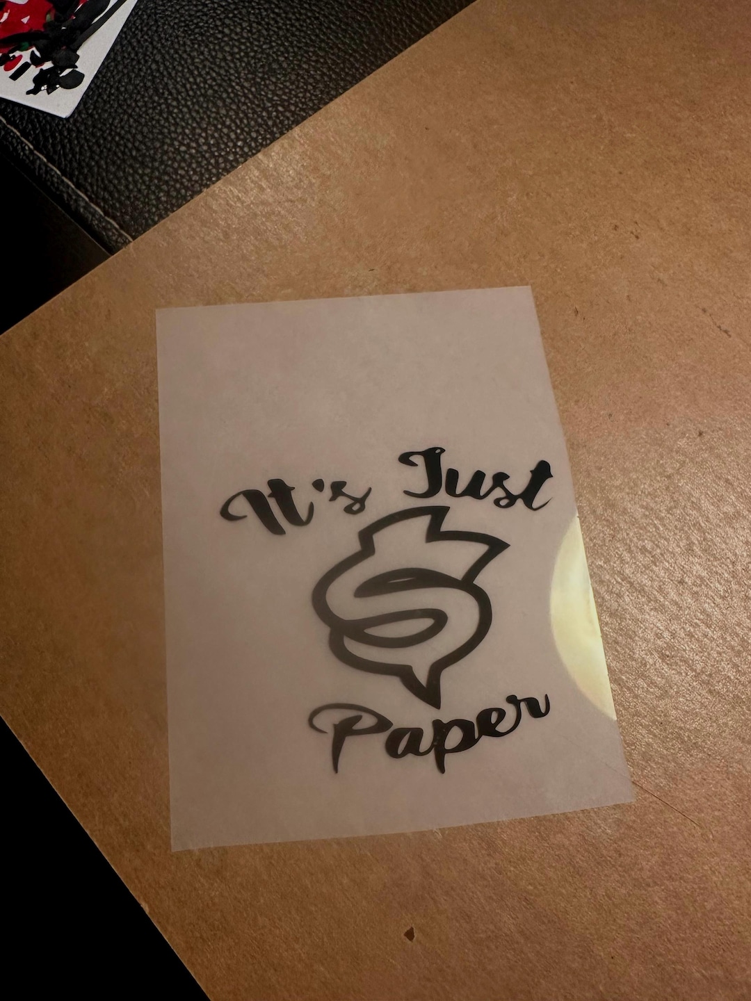 It’s Just Paper Decal - Etsy