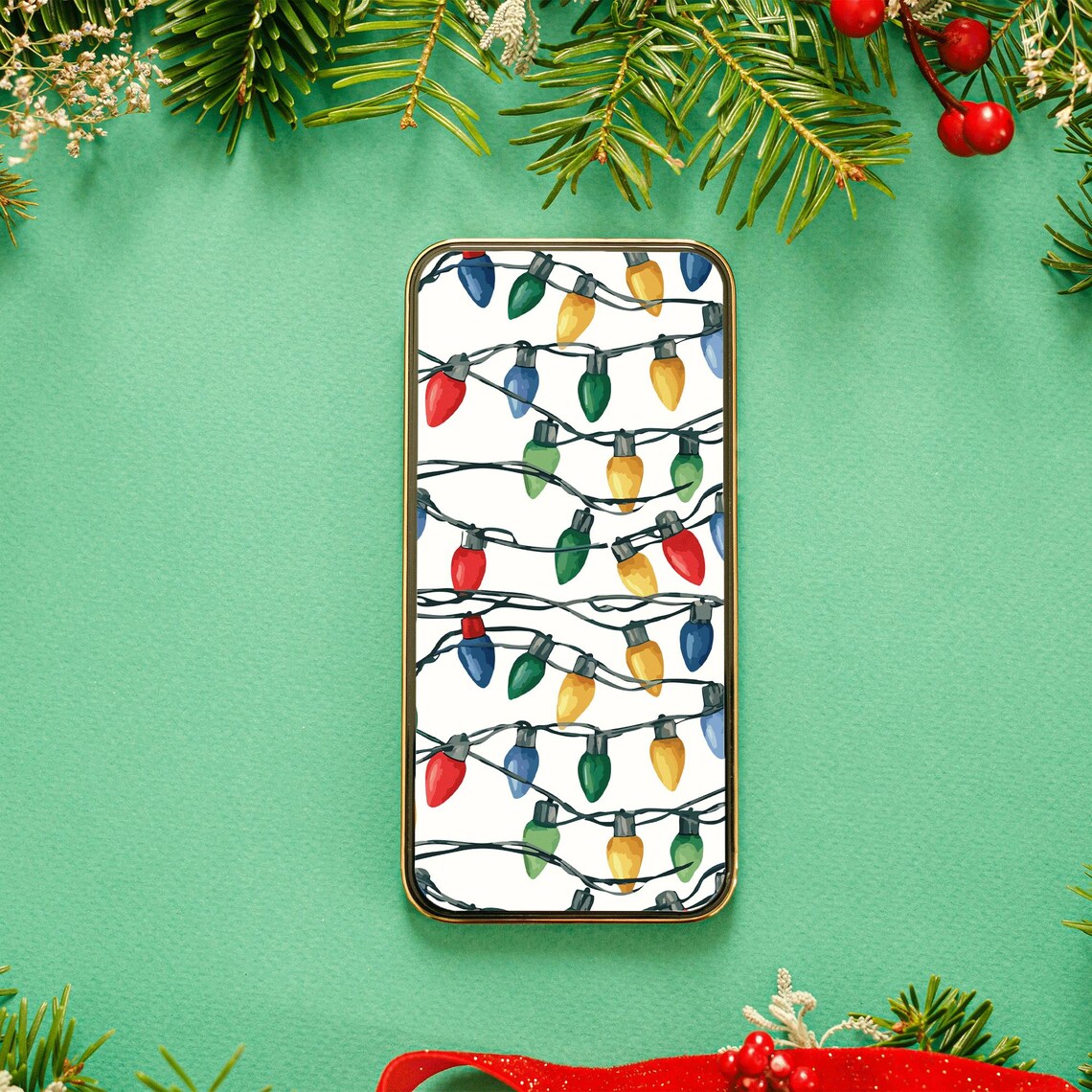 Fun Christmas Wallpaper Pack | Holiday Phone Backgrounds | Set of 10 ...