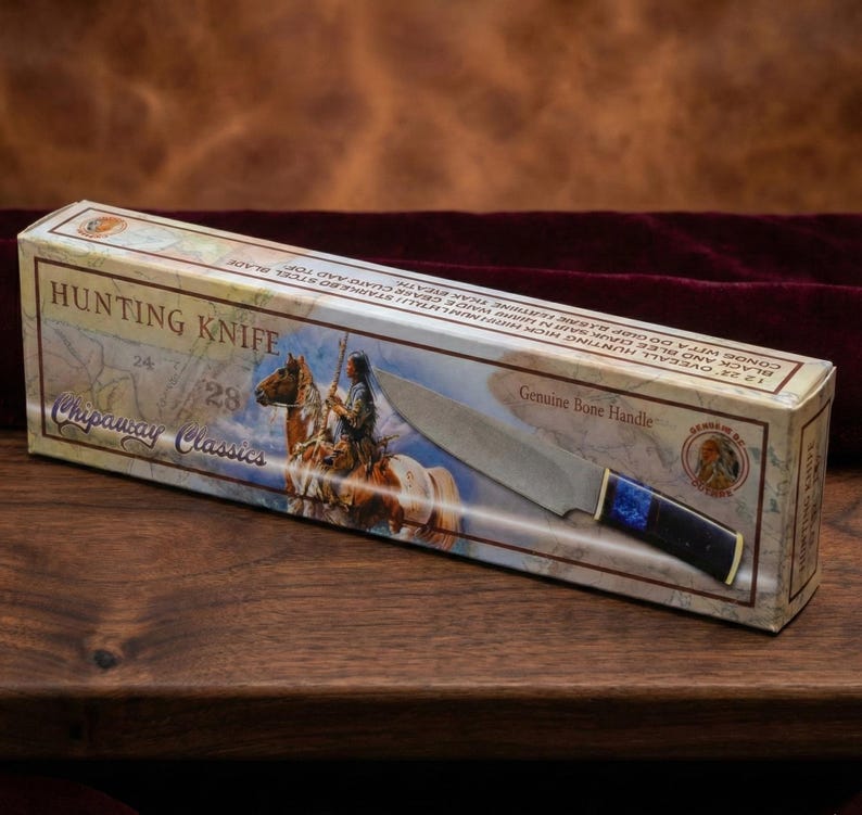 Extra Large 12.5" Fixed Blade Collectible Art | Personalized New Year ...