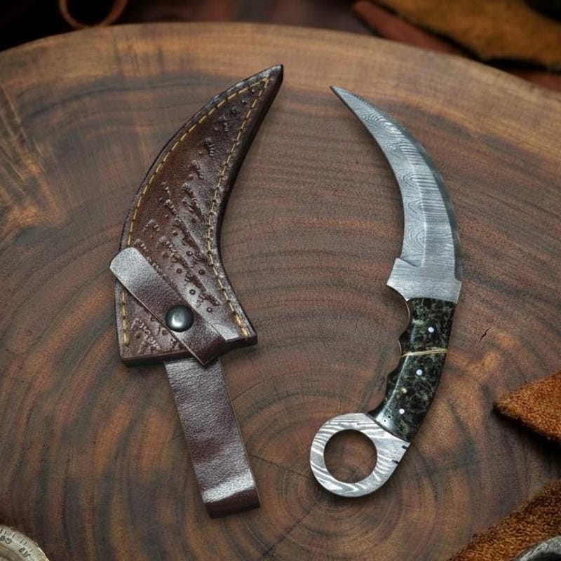 Fantasy Curved Knife - Etsy