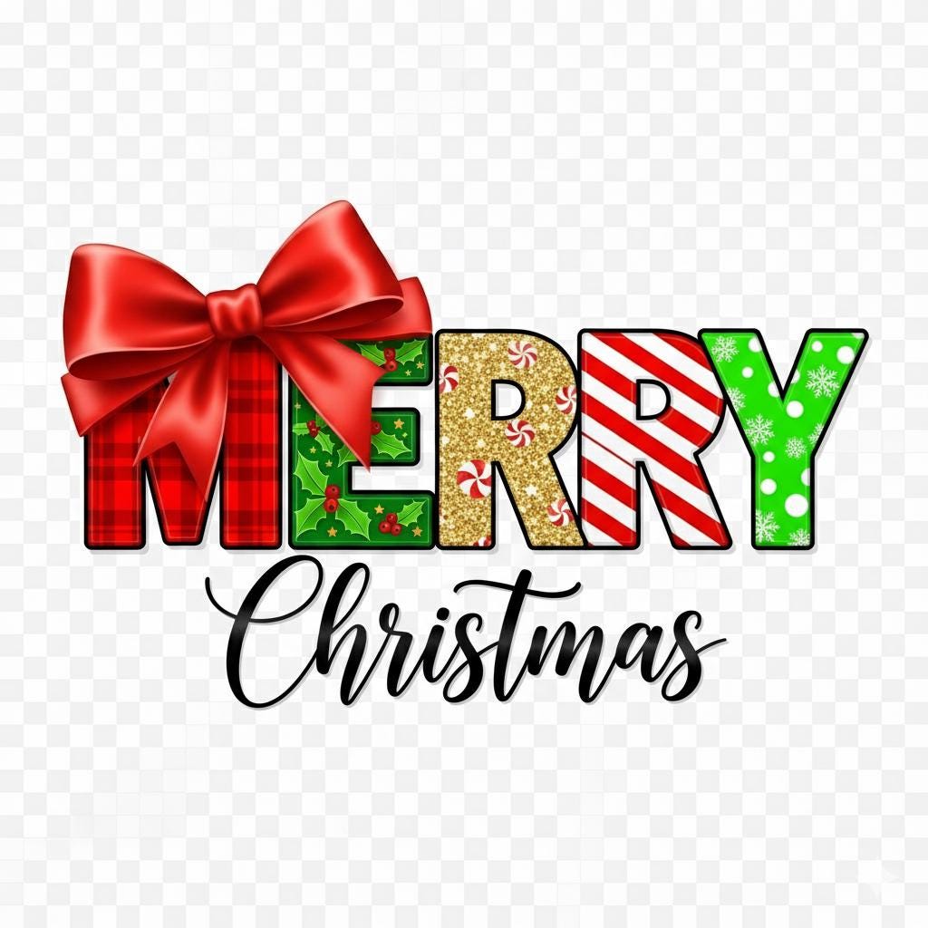 Merry Christmas Png, Merry Png, Christmas Png, Holiday Png, Trendy Png ...