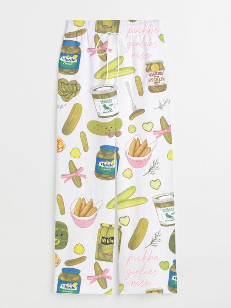Pickle Girlies Pajamas Pant for Women – Cozy Soda Lover Sleepwear ...