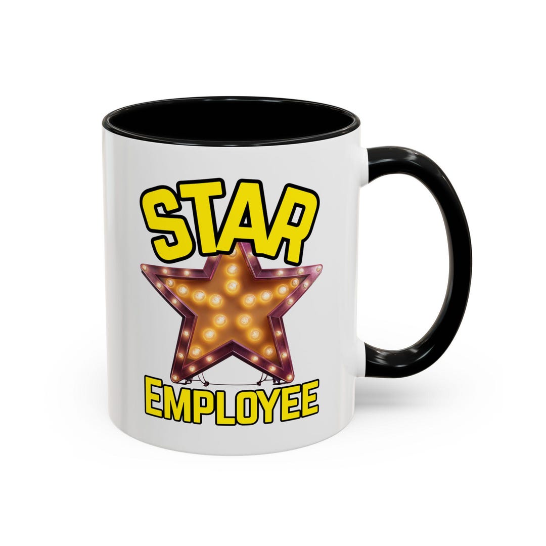 Coffee Mug, Star Employee Mug, Best Employee Gift, Office Appreciation ...