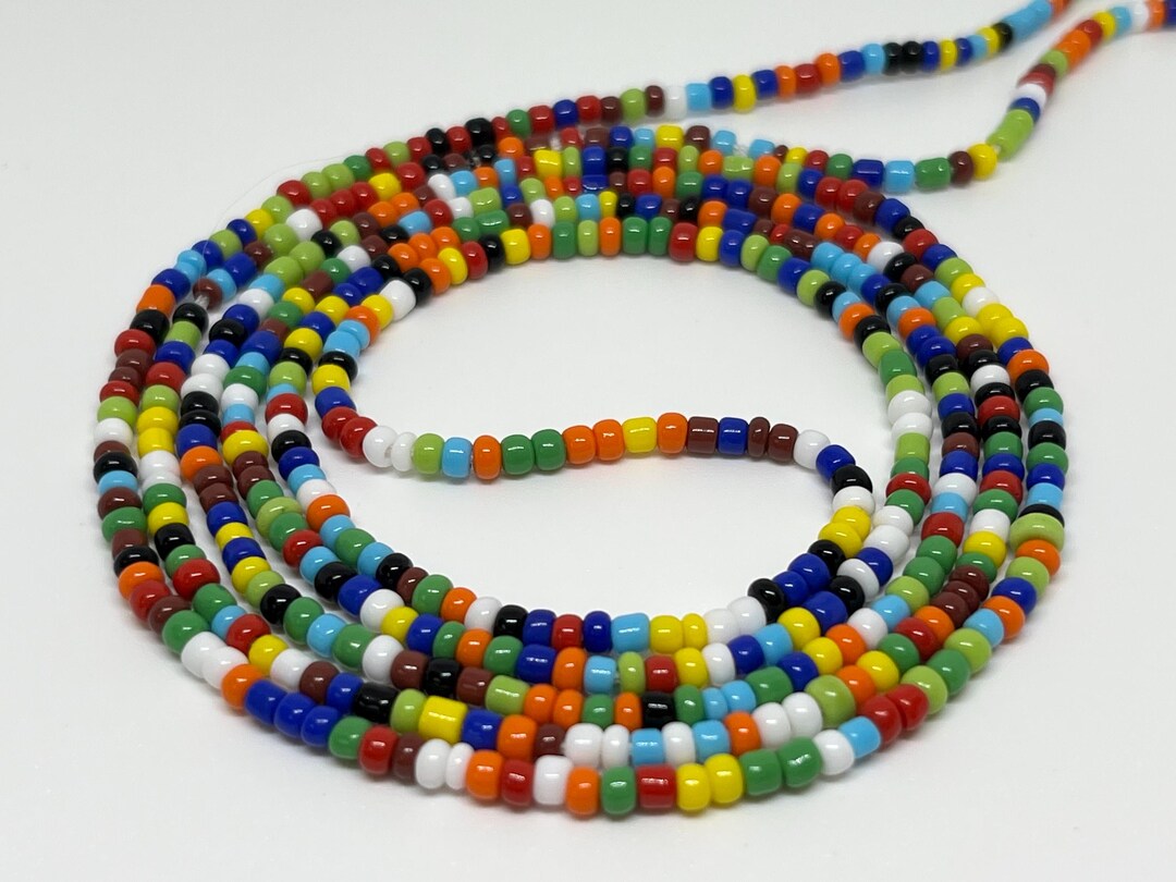 Colorfun Glass Waist Beads - PRETTY PRISM - Etsy