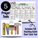 Prayer Toolkit Craft for Kids | Printable Christian Prayer Activity ...