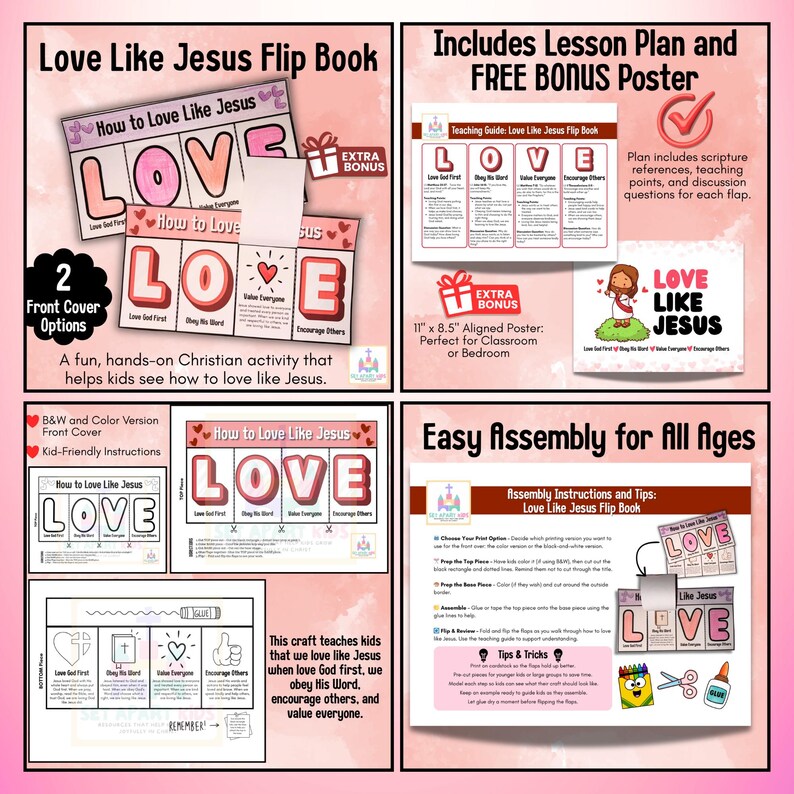 Valentine’s Day Bible Crafts for Kids | Christian Valentine Craft ...