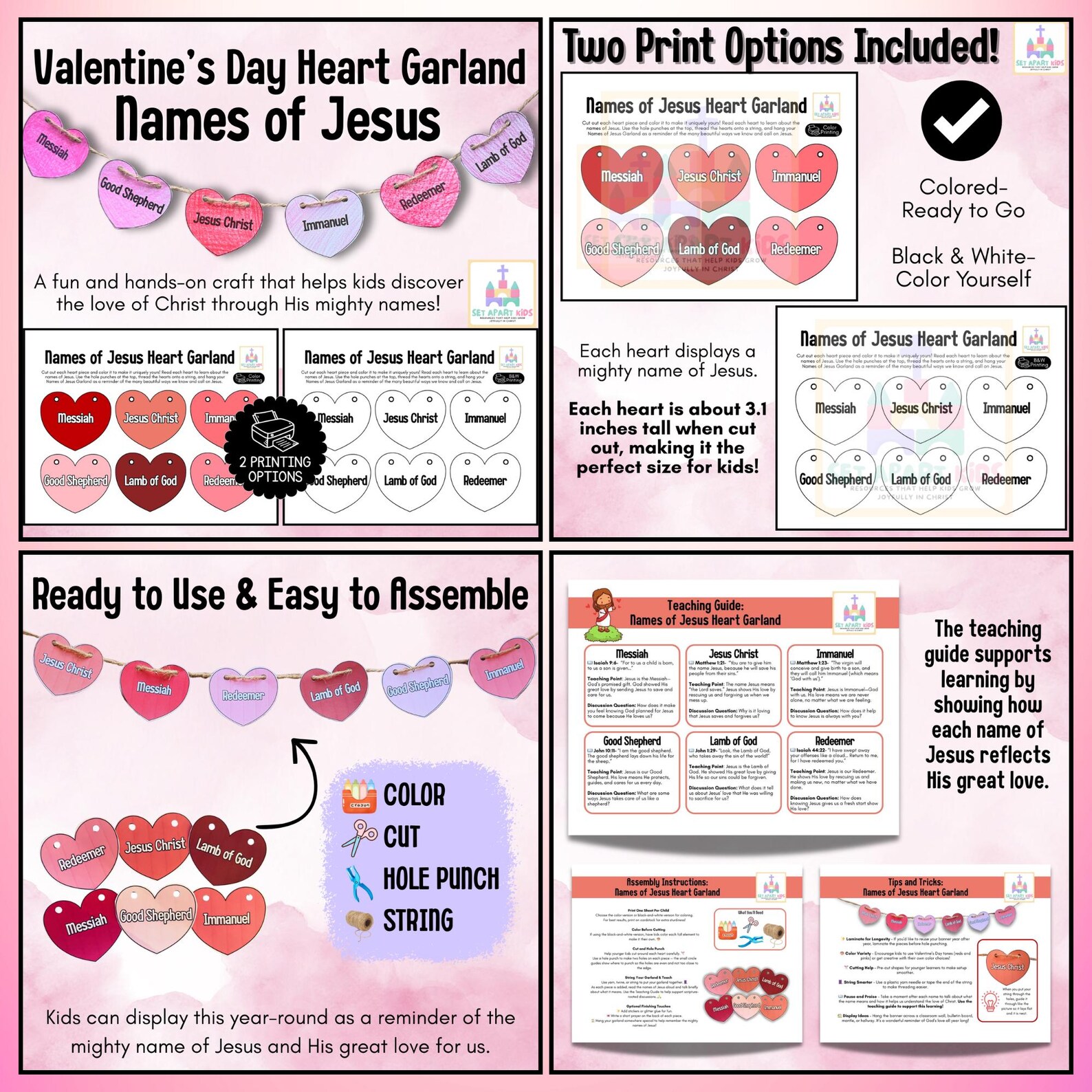 Valentine’s Day Bible Crafts for Kids | Christian Valentine Craft ...