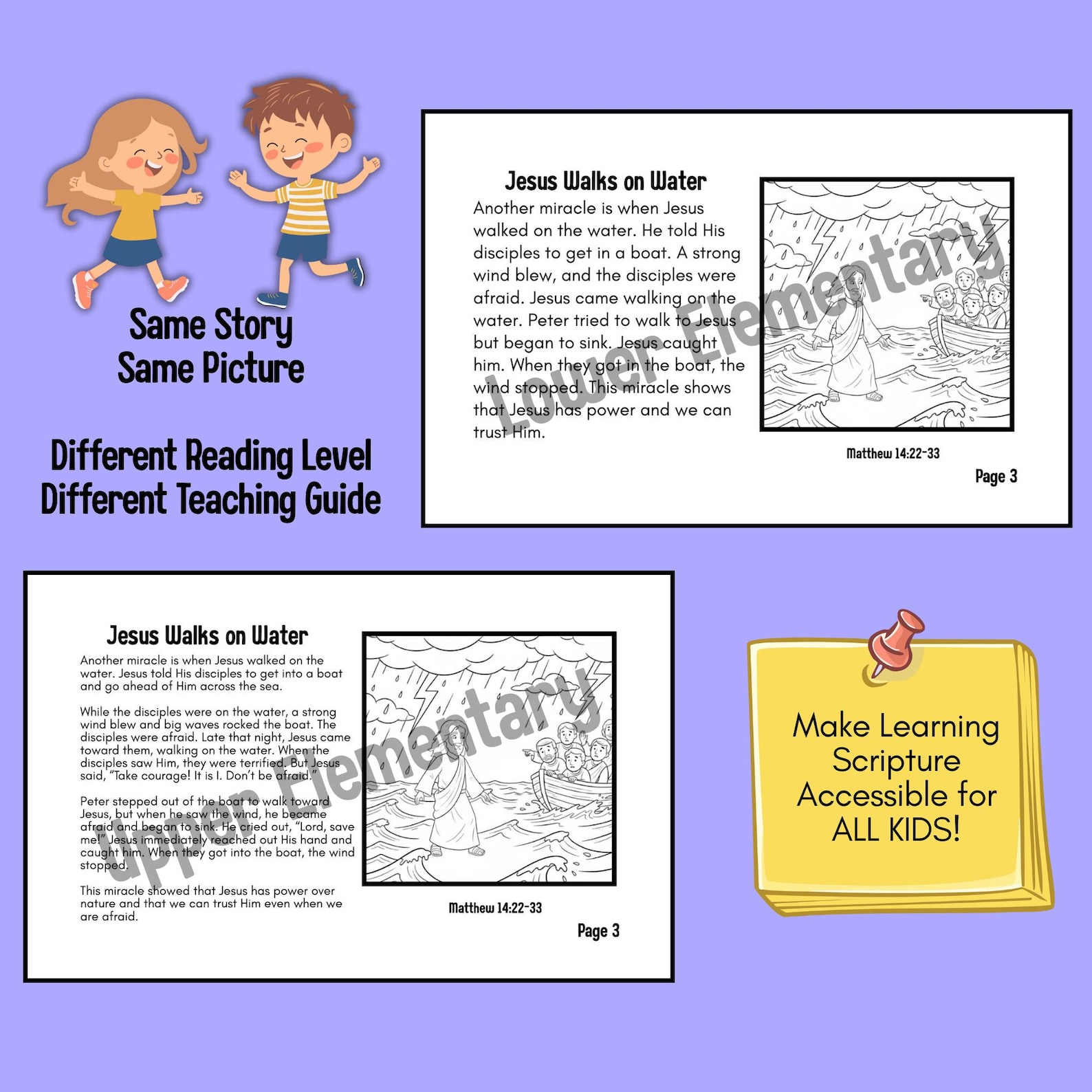 Miracles of Jesus Mini Book | Printable Bible Craft for Kids | K–6 ...