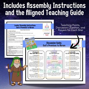 God’s Promises to Abram Bible Craft – Faithfulness & Trust | Genesis 12 ...