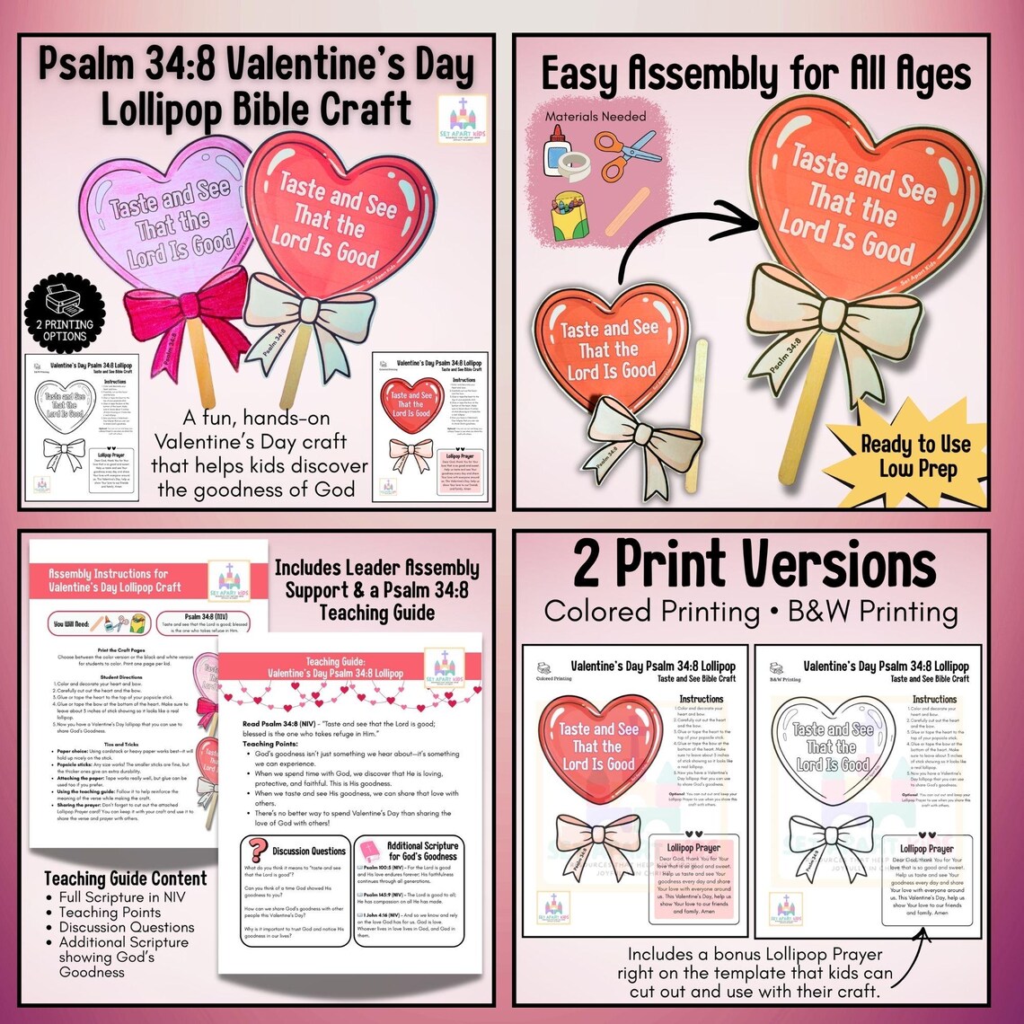 Valentine’s Day Bible Crafts for Kids | God’s Love Sunday School ...