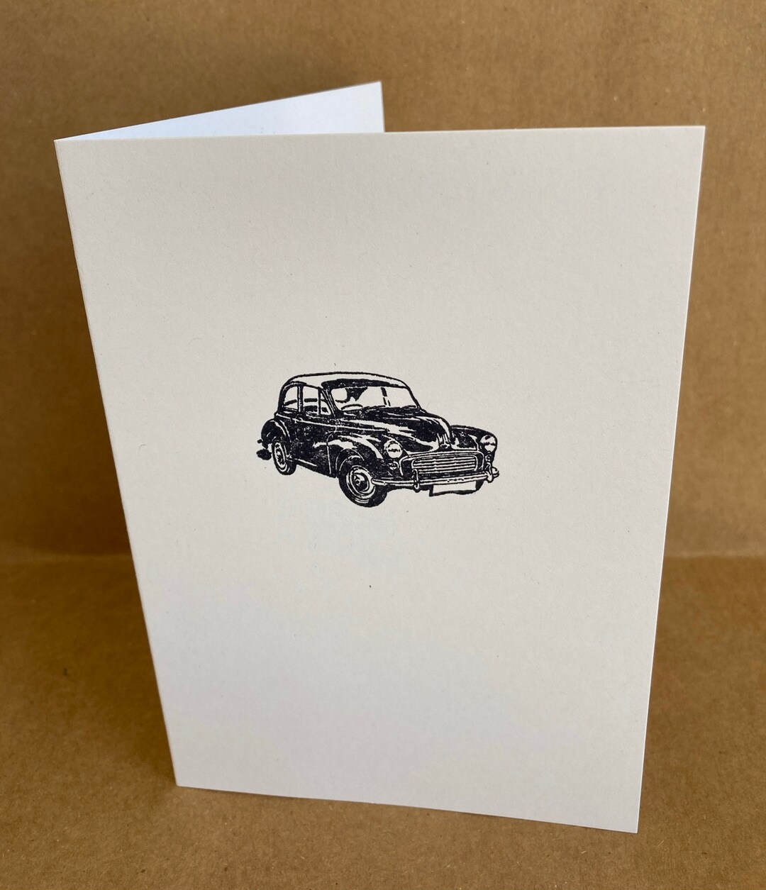 Morris Minor Card - Etsy