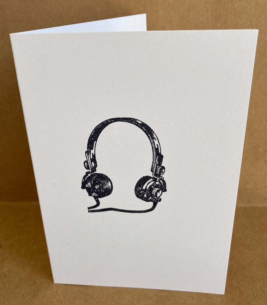 Headphones Card - Etsy