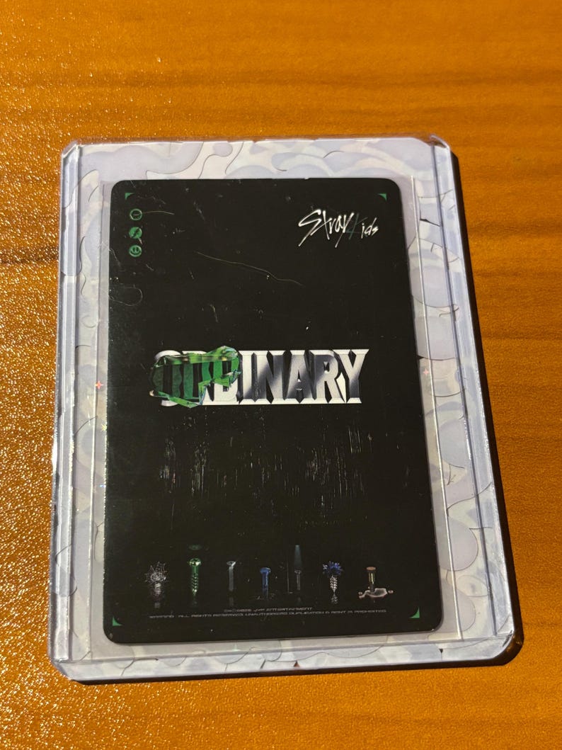 Stray Kids Multi Colored Oddinary Bang Chan Photocard PC Holder - Etsy UK