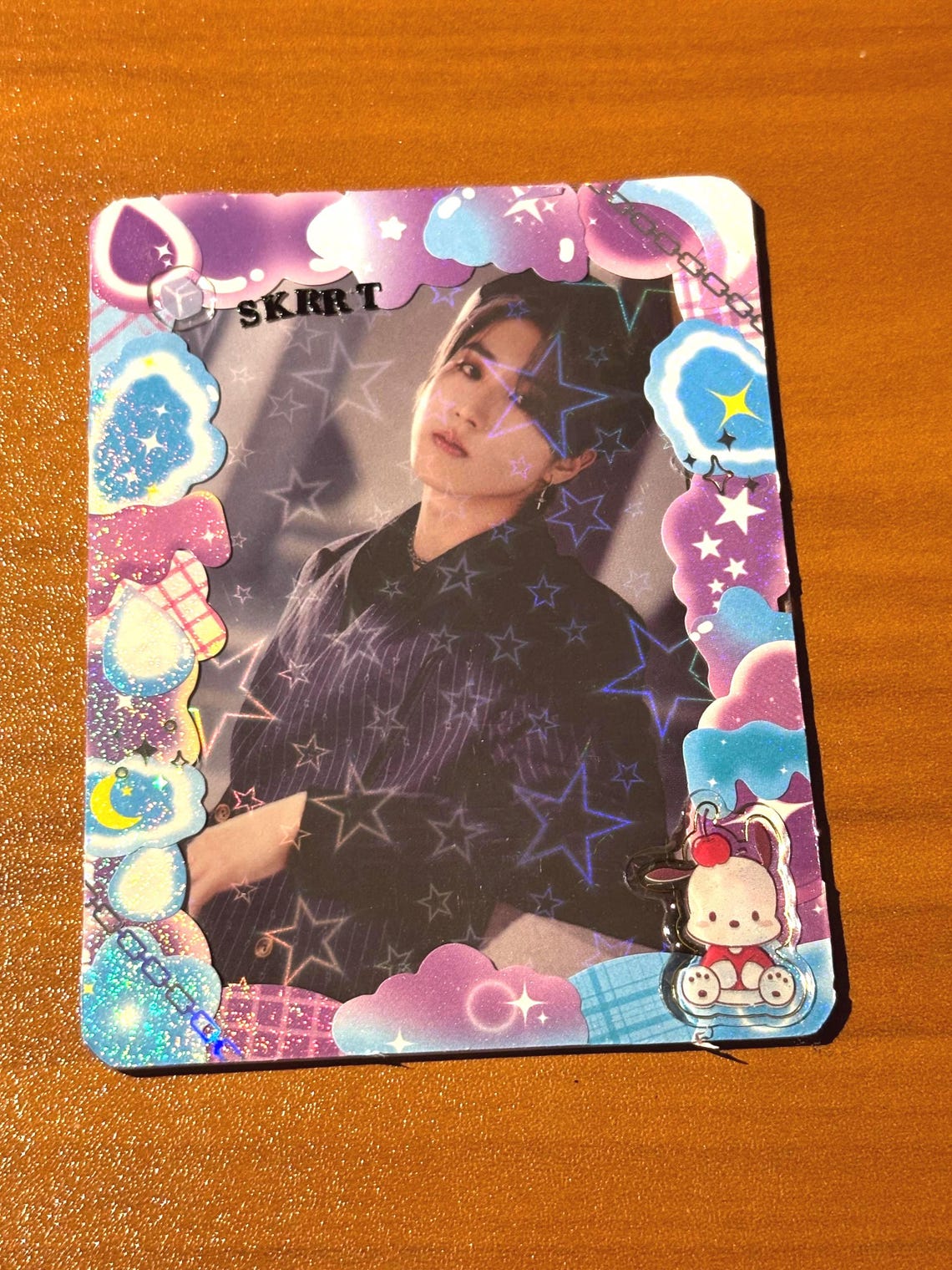 Stray Kids Blue and Purple 5-star Dome Tour Han Jisung Photocard PC ...