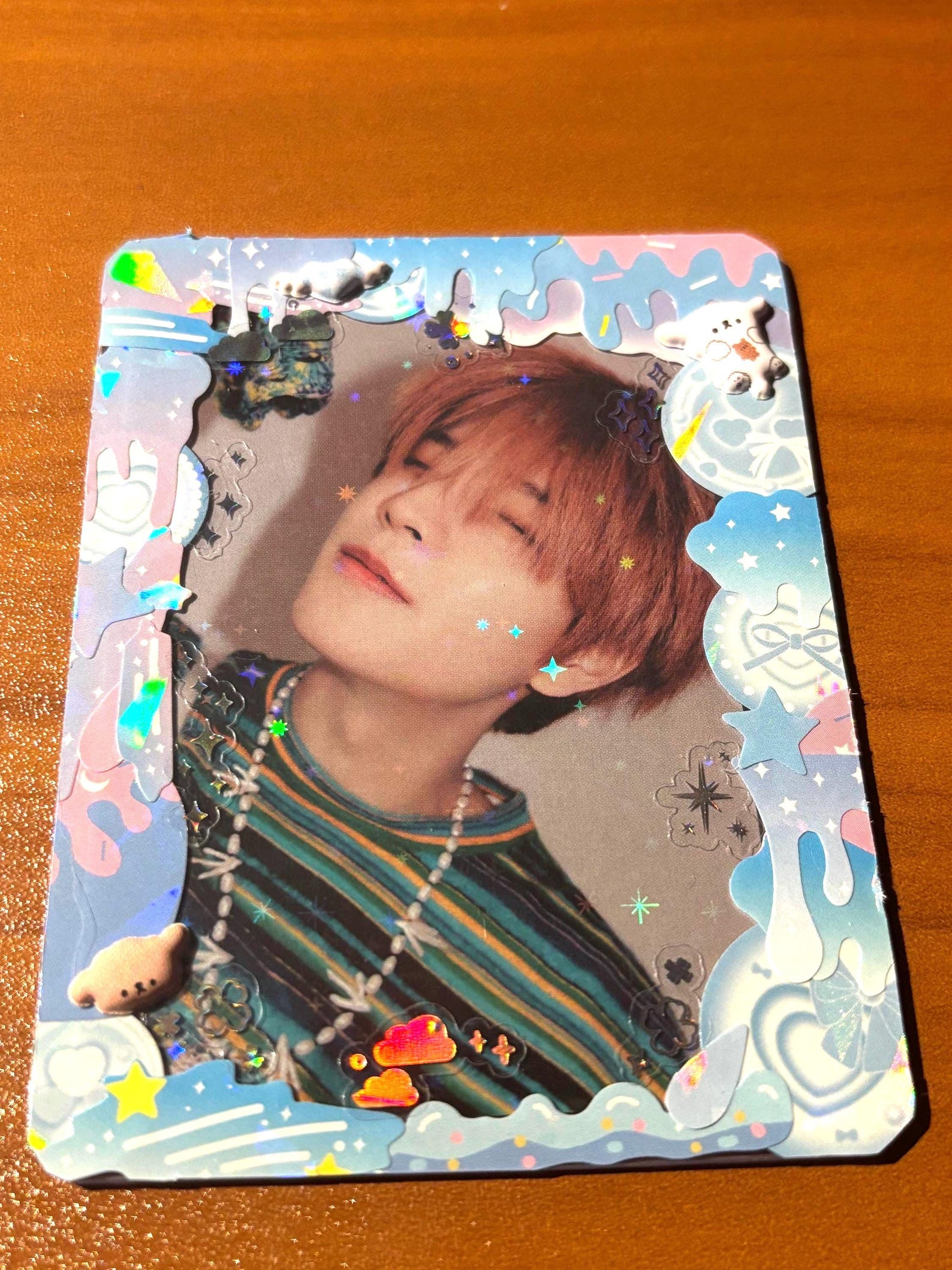 Blue 5-star Dome Tour Stray Kids Seungmin Photocard PC Holder - Etsy