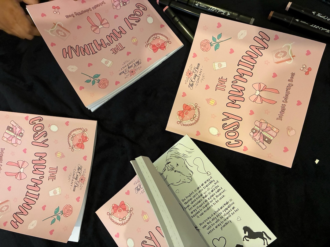 The Cosy Mu'minah Islamic Colouring Book - Etsy