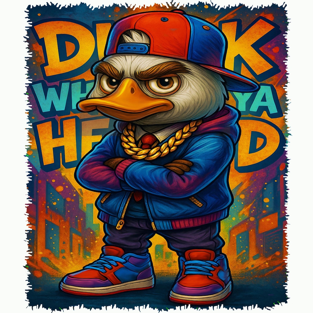 Duck What Ya Heard T-shirt Design Transfer - Etsy