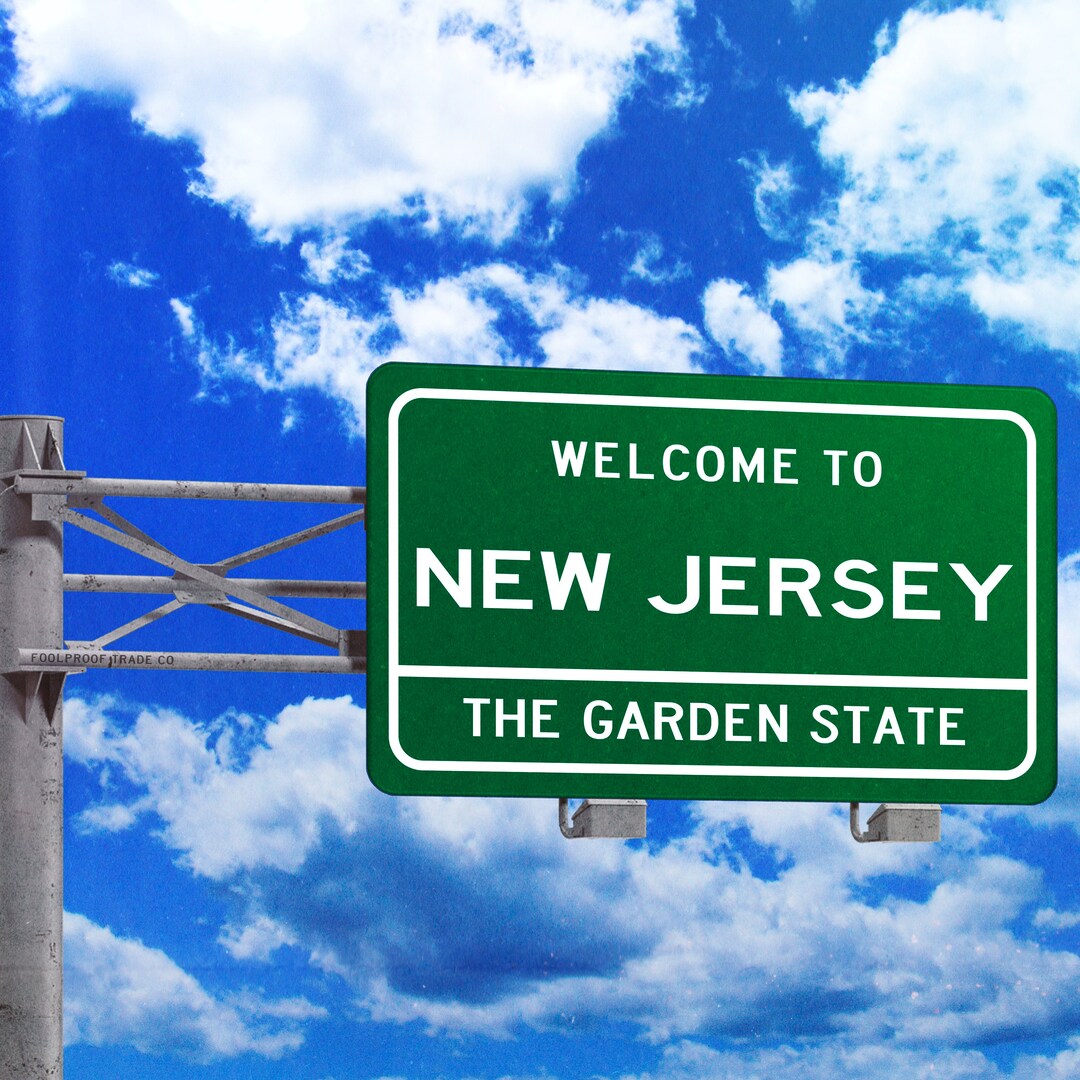Welcome to New Jersey - Metal Prints - Etsy