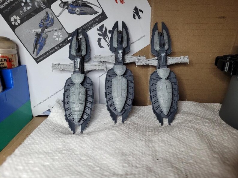 Painted Munificent Class - Star Wars Armada Miniature - Etsy